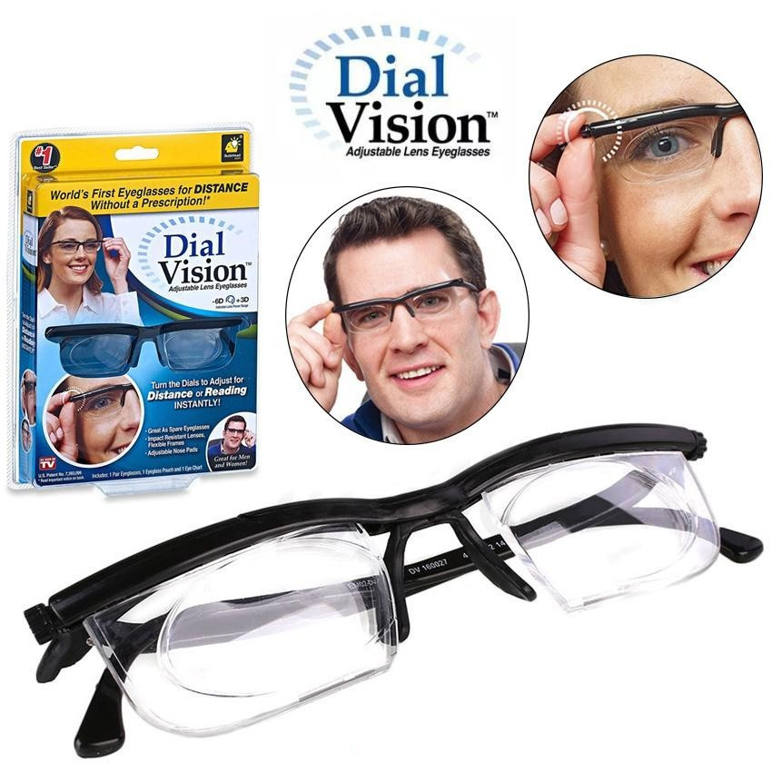 Окуляри З Регулюванням Лінз Dial Vision — Купить Недорого на Bigl.ua ...