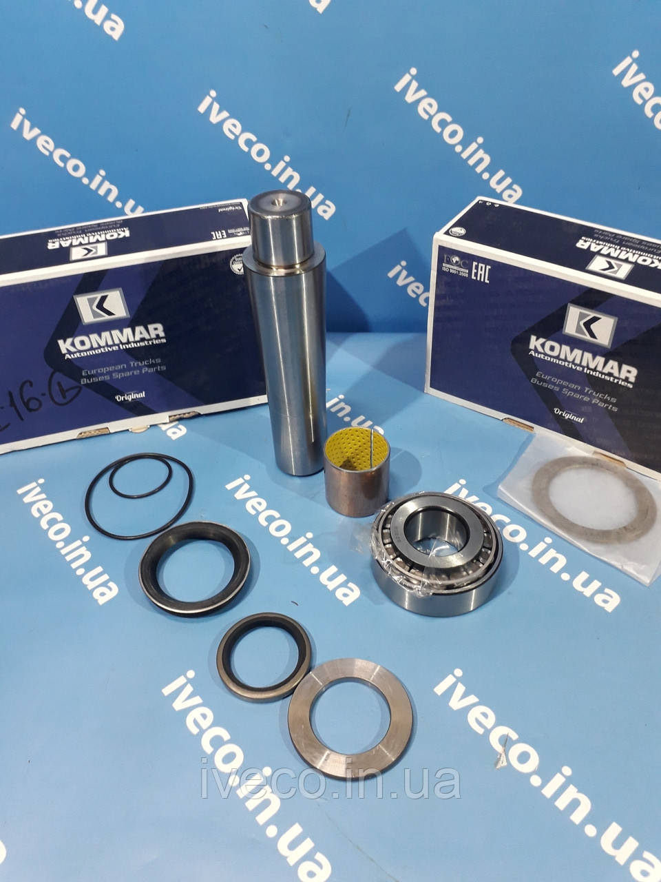 Шкворень SCANIA 4 P G R T L с подшипником 550284 0550284 11500KMM ...