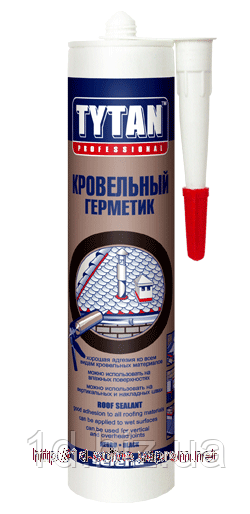 Купить Герметик кровельный битумно-каучуковый Титан (TYTAN) черный; 0 ...