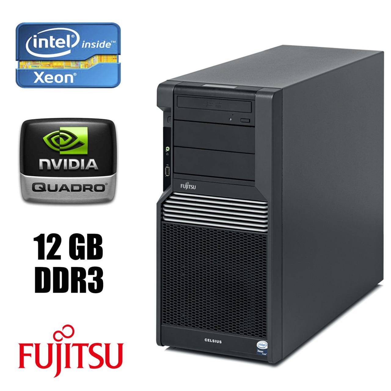 Fujitsu Celsius M470-2 Tower / Intel Xeon W3530 (4(8) ядра по 2.8-3 ...