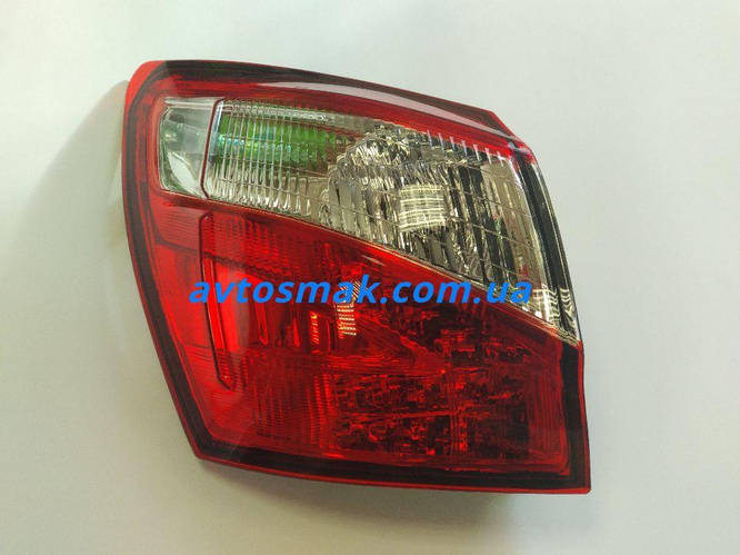 Купить Фонарь задний для Nissan Qashqai'10- правый внешний 26550BR00A ...