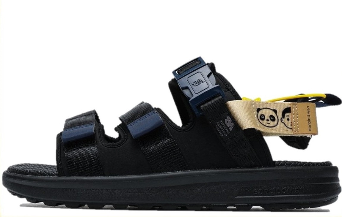 Мужские Сандалии New Balance Sandals Black (босоножки Нью Беланс ...