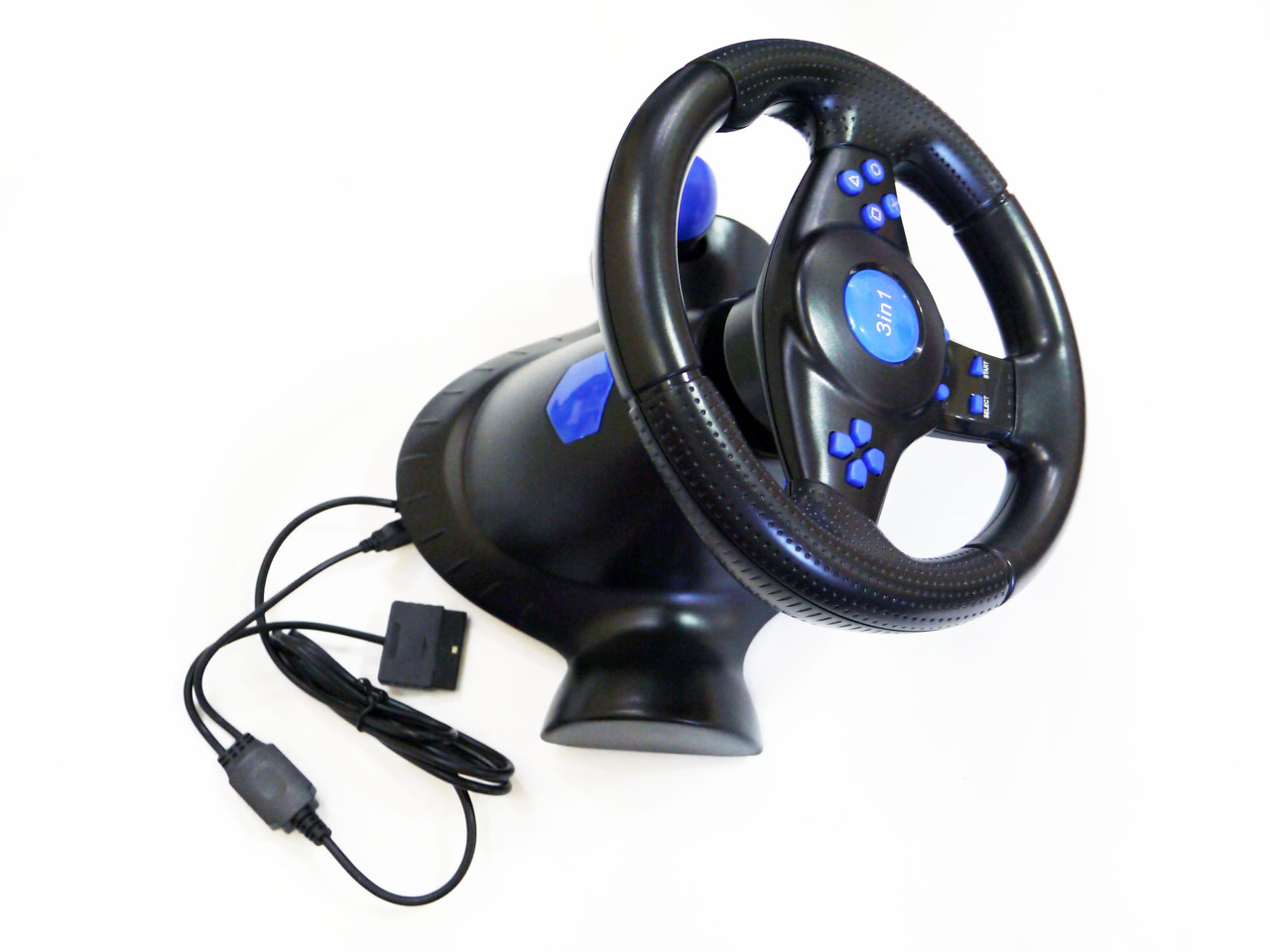 Купить Руль с педалями 3в1 Vibration Steering wheel Игровой Геймпад ...