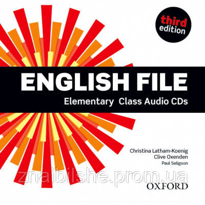 English File 3rd Edition Elementary Class Audio CD's — Купить Недорого ...