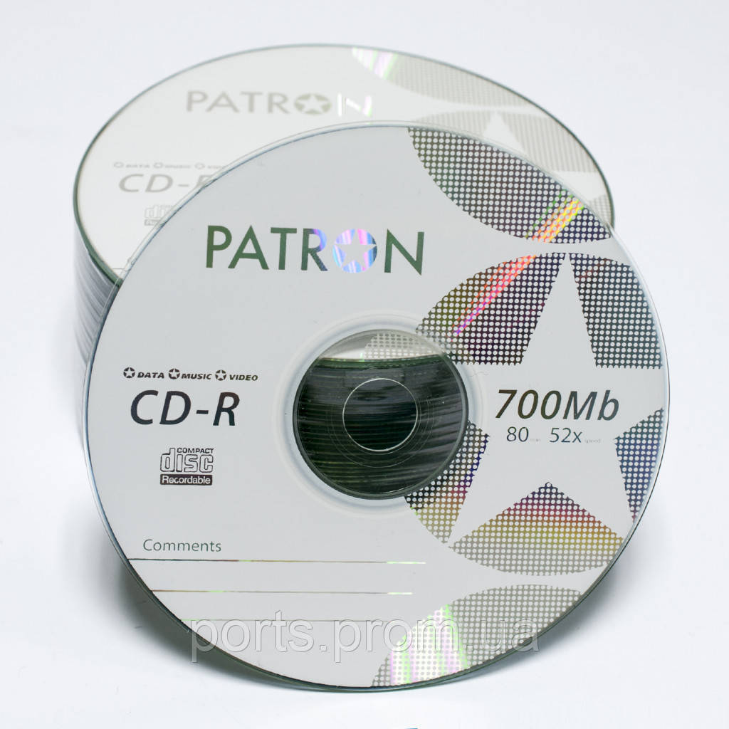 Диски CD-R 700 MB 52х PATRON — Купить Недорого на Bigl.ua (1215622003)