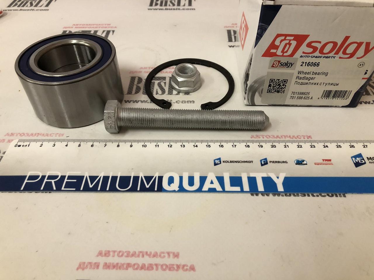 Купить Подшипник ступицы (передней/задней) VW T4 91- (216066) Solgy ...