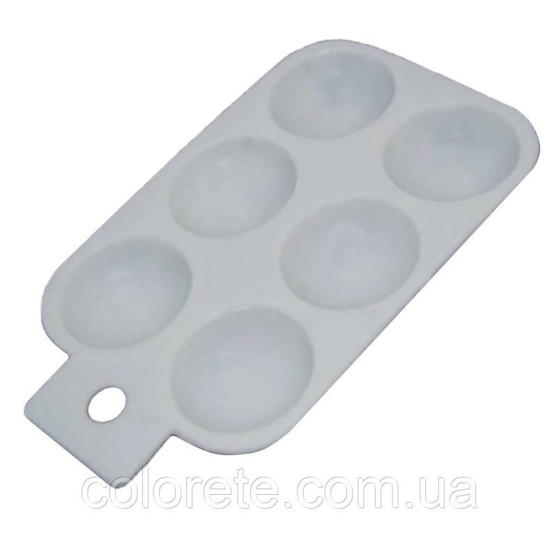 Купити Палітра для фарб 6 секцій ціна 15 грн Prom Ua Id 1216120301