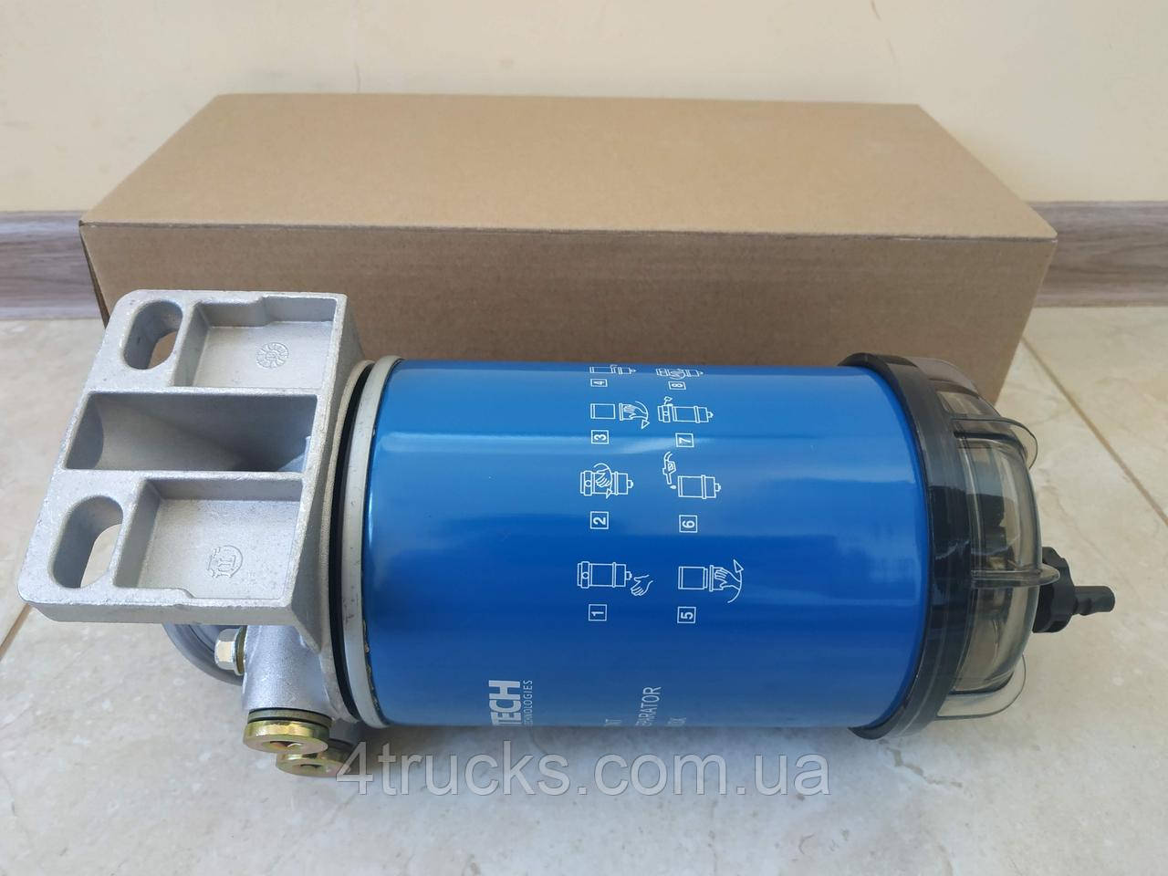 Сепаратор топливный DAF Volvo Iveco MAN RVI Фильтр сепаратор дизельного ...