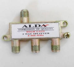 Купити Кабельним ТБ спліттер, Alda splitter 3-way див. опис, ціна 18 ...