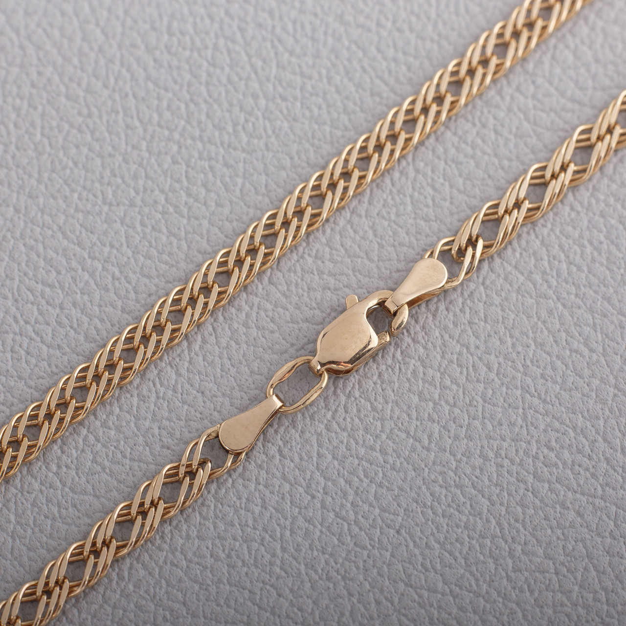 Золотая цепочка ромб тройной с алмазной гранью П33305041 10.39, 500 ...