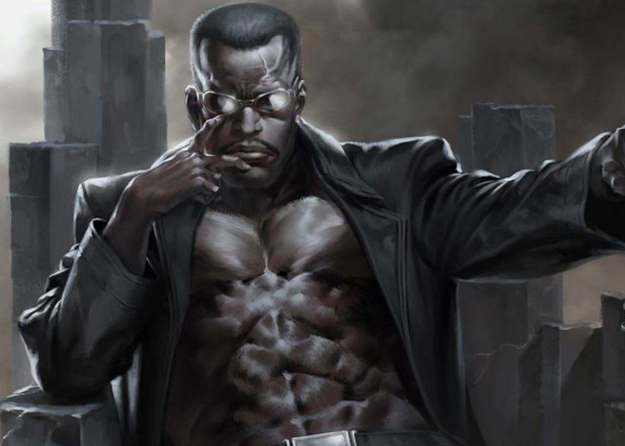 Картина Постер Gee! Marvel Heroes Герои Марвел Блэйд 60х40см MH.09.040 ...