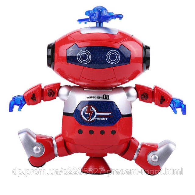 Интерактивный Танцующий Светящийся Робот Dancing Robot Детская Игрушка ...