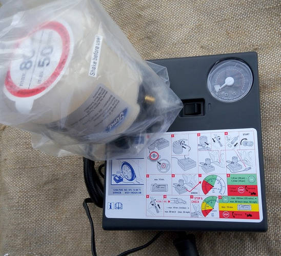 Купить Active Tools Оригинальный компрессор и герметик Ford (Форд ...