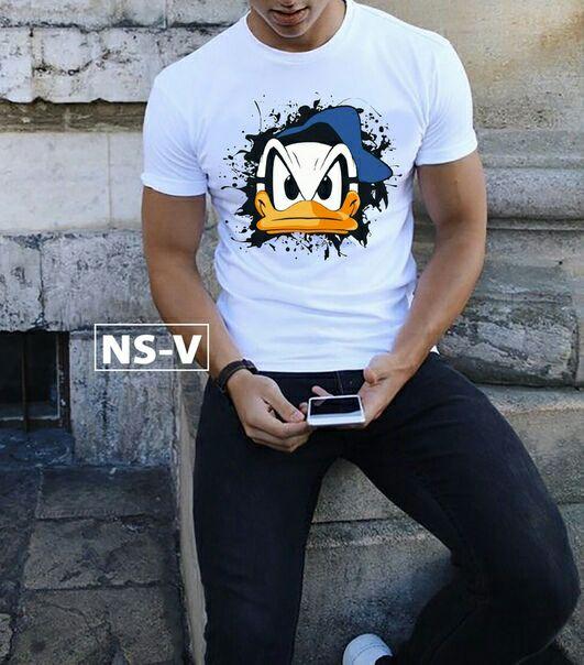 Мужская Футболка Дональд Дак — Купить Недорого на Bigl.ua (1221941733)