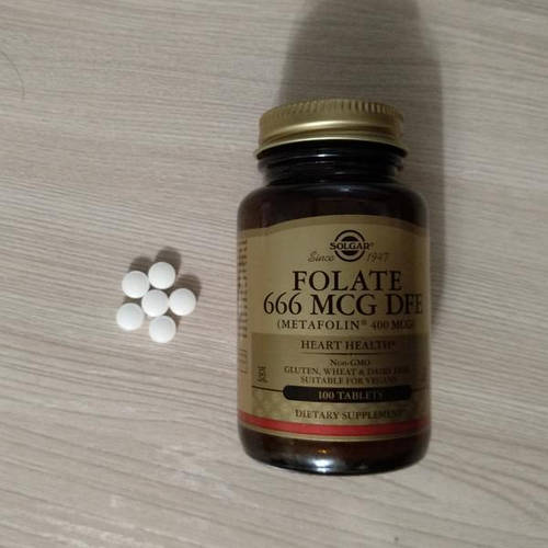 Купить Фолиевая кислота Солгар Solgar Folate 666 mcg DFE (Metafolin 400 ...
