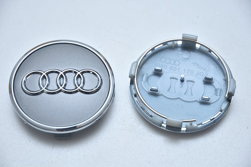 Ковпачки/заглушки для литих дисків Audi 61мм 8W0601170, 4T0601170 ...