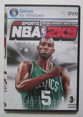NBA 2K9 игра PC DVD лицензионная марка Украины, цена: 50 ₴, купить на ...