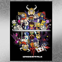 Плакат undertale | Сравнить цены и купить по акции со скидкой на Prom.ua