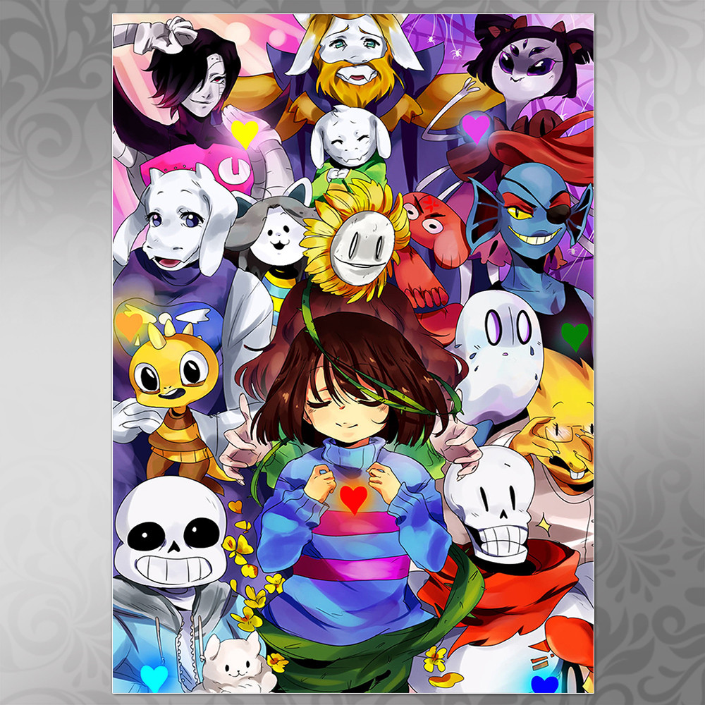 Купить Плакат Undertale 07, цена 30 грн — Prom.ua (ID#1226267856)