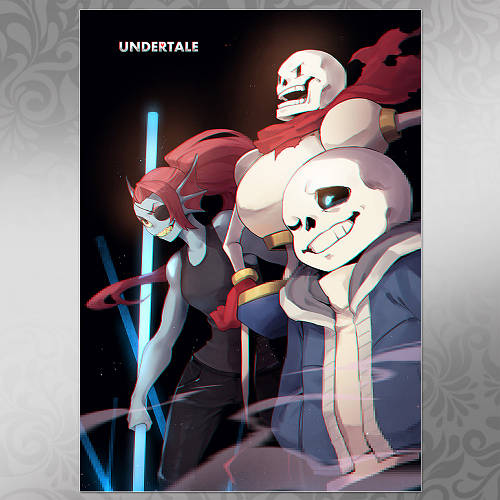 Плакат Undertale 14 (ID#1226267863), ціна: 30 ₴, купити на Prom.ua