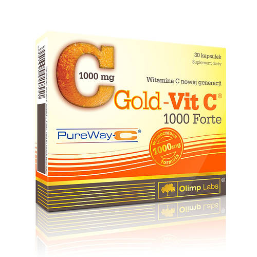 Gold-Vit C 1000 Forte Olimp, 30 капсул (ID#1226333837), цена: 295 ...