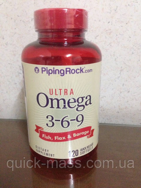 Купить Мульти-омега-3-6-9 Piping Rock Multi Omega 3-6-9 Fish, Flax ...