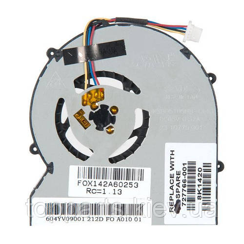 Вентилятор для ноутбука HP ProBook 430 G1 (KSB05105HB-CL13), DC (5V, 0 ...