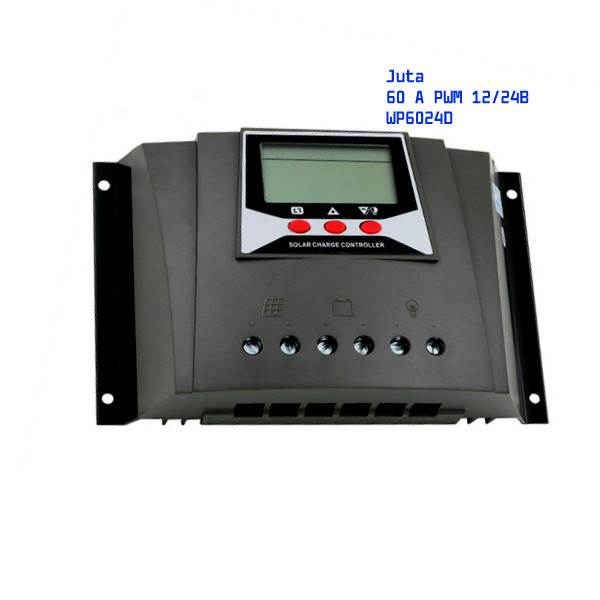Купить Контроллер заряда солнечной батареи Juta 60 А PWM 12/24В WP6024D ...