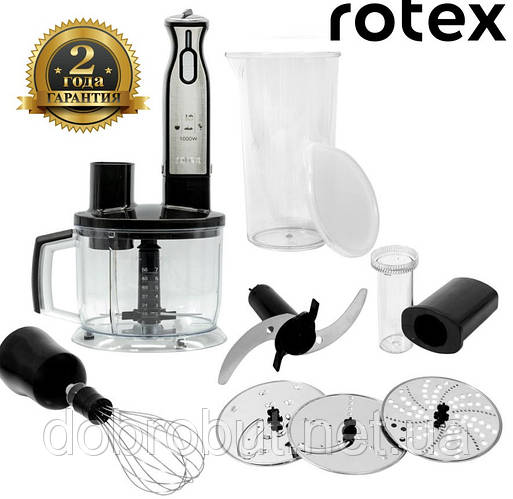 Блендер Rotex RTB-810-B ( терка для дерунів) 1000Вт корпус нержавійка (ID#955172540), цена: 2303 ...
