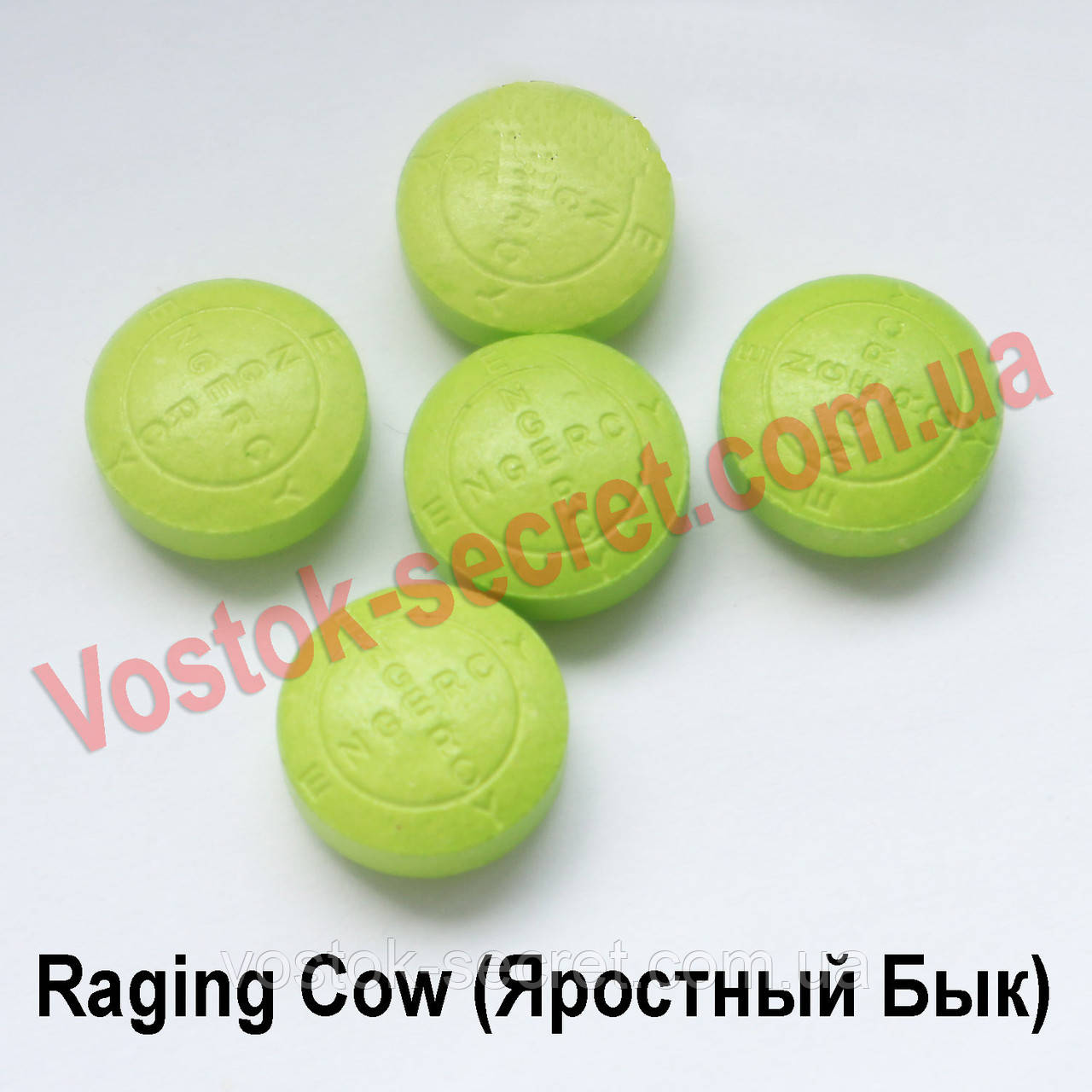 Яростный Бык (Raging Cow), препарт для потенции. Пробник, 1 таблетка ...