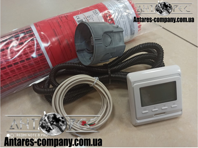 Тонкий мат FLEX EHM Мощность в 175W / m2 класс защиты IPX7 (Серия программатор Е -51) в ...