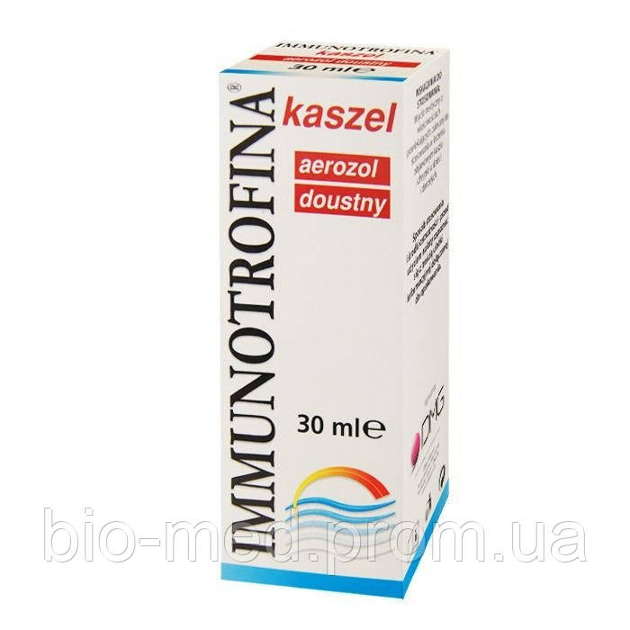 IMMUNOTROFINA - спрей для лечении симптоматического кашля и хрипоты, 30 ...