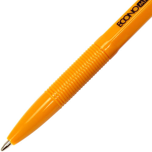 Ручка кульк. "Economix" №E10187-02 Yellow Pen 0,5мм синя,корпус жовтий ...