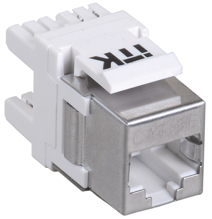 Модуль Keystone Jack кат.6 ftp, Idc Dual, вертикальная заделка, иек ...
