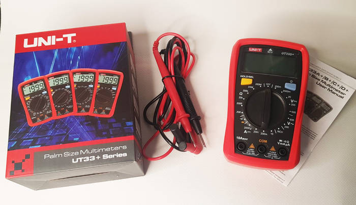 Тестер UNI-T UT33D+ мультиметр цифровой, цена 499 грн - Prom.ua (ID ...