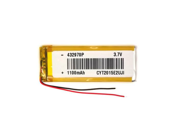 Акумулятор 1100mAh 3.7 v 352772 для GPS навігаторів, відеореєстраторів ...