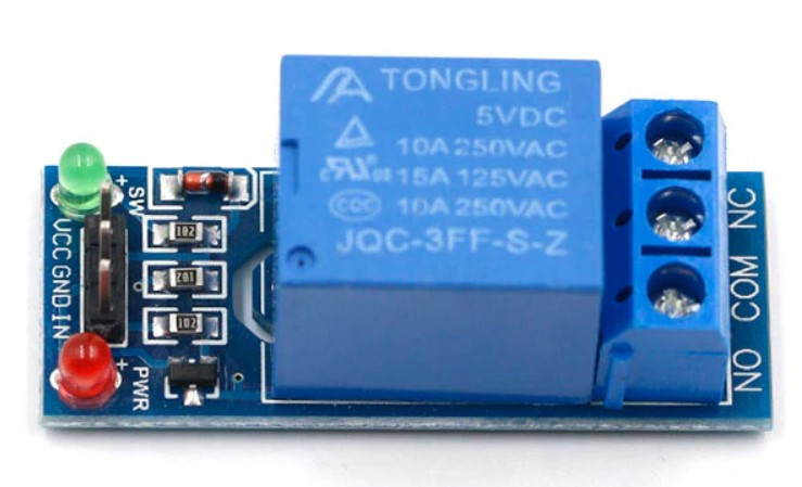Модуль реле HW-307 5V з індикатором. Струм до 10А., ціна 34.65 грн ...
