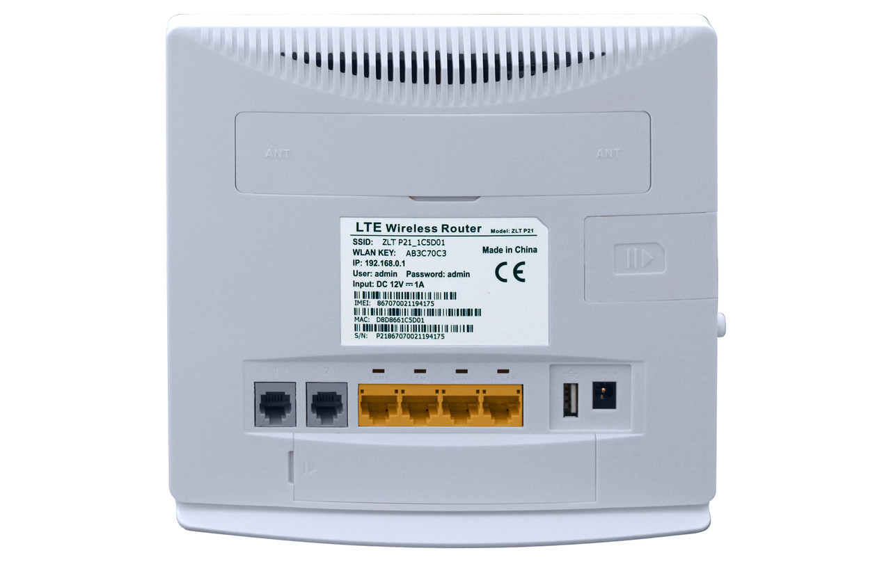 Купить 4G Роутер ZLT P21 (GSM/LTE/CDMA + Wi-Fi/ Ethernet), цена 2535 ...