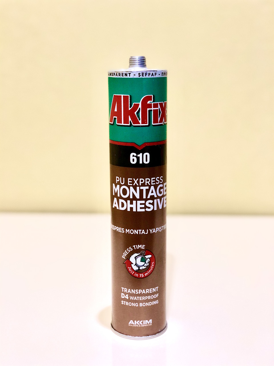 Поліуретановий клей "Рідкі цвяхи" Akfix 610 (310мл), ціна 145 грн ...