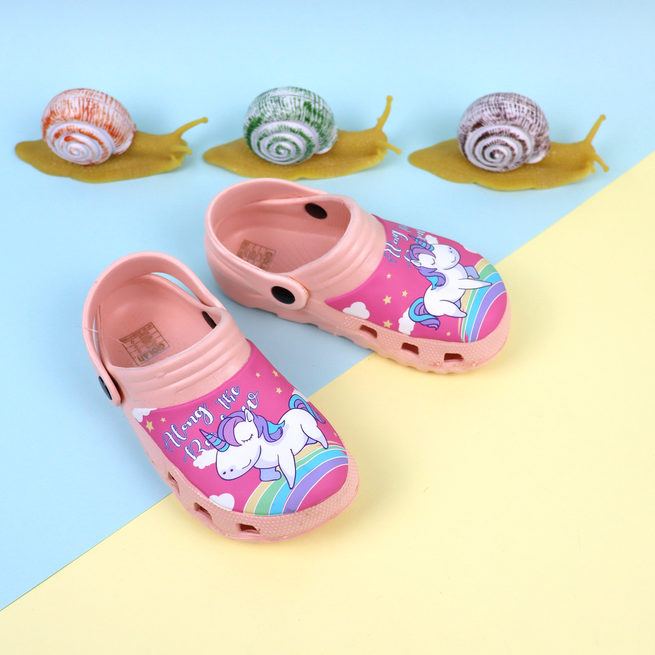 Кроксы для Девочки Единорог Пудровые Тм GIOLAN Размер 21-25 — Купить ...