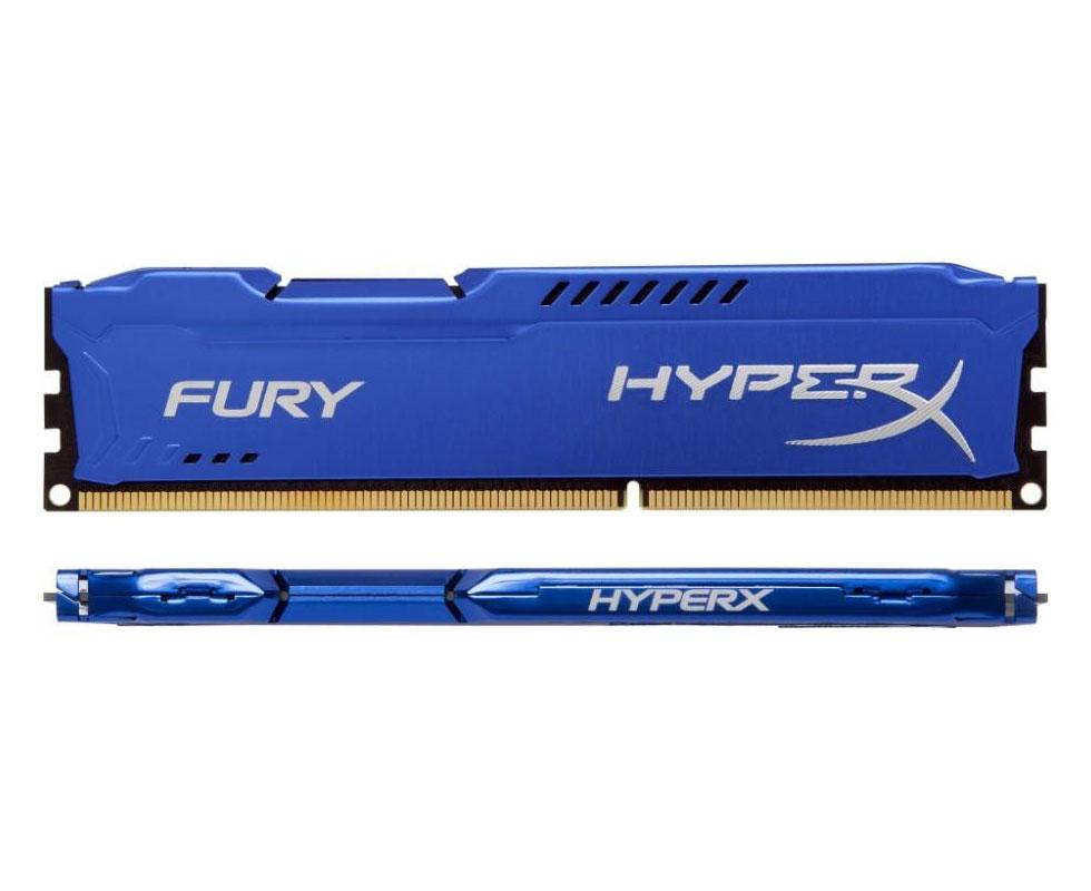 Купити DDR3 4GB 1600MHz Kingston HyperX Fury Blue HX316C10F/4 PC3-12800 ...