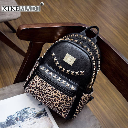 Купити Рюкзак XikeMadi Leopard, ціна 667 грн - Prom.ua (ID# 1235145604)