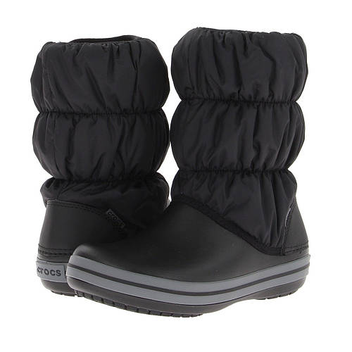 Сапоги зимние женские непромокаемые дутики / Crocs Women's Winter Puff ...