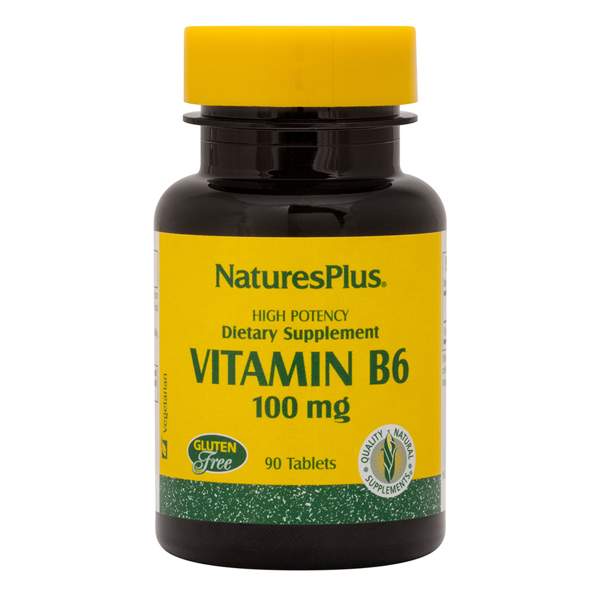 Купить Витамин В-6, Vitamin B6, Nature's Plus, 100 мг, 90 Таблеток ...