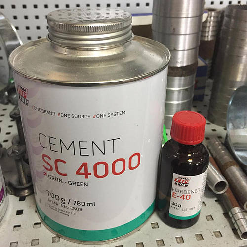 Купити Клей універсальний Rema Tip-Top SC 4000 і затверджувач E-40 Rema ...