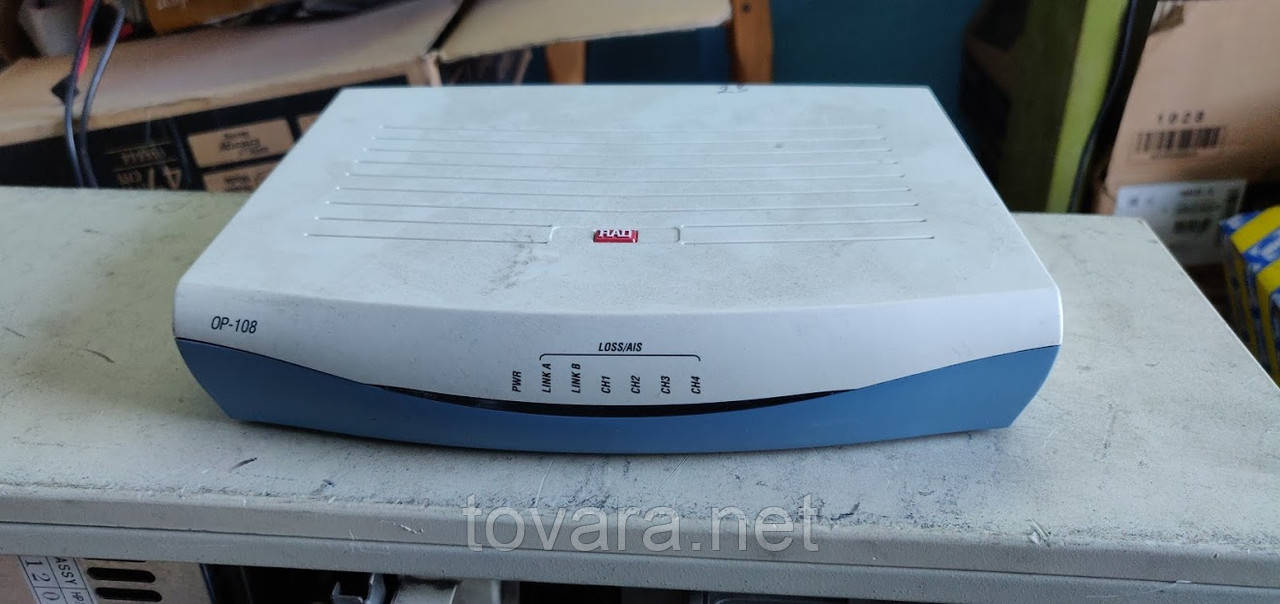 Оптоволоконний мультиплексор RAD OP-108/B/ETH/SC/13L (C) No 203107 ...