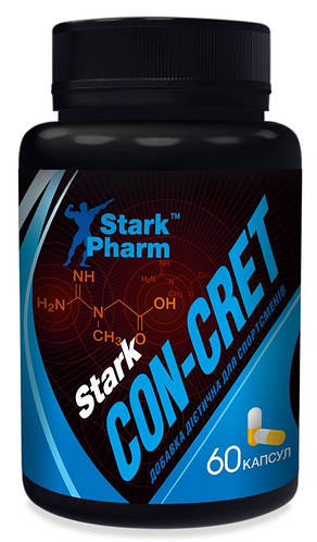 Креатин гідрохлорид Stark Pharm CON-CRET Creatine HCL 750 мг 60 капсул ...