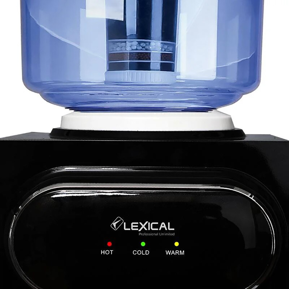 Lexical water dispenser 2 taps black - Leaders Center