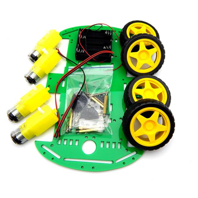 Шасси для Arduino полный набор 4wd продажа цена в Украине Наборы и компоненты для