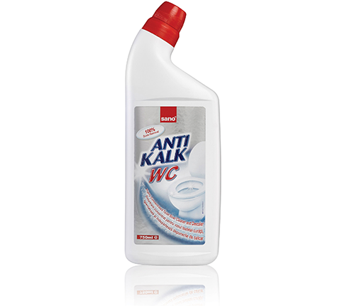 Купить Sano Anti Kalk WC жидкость для мытья унитазов 750 мл, цена 208. ...
